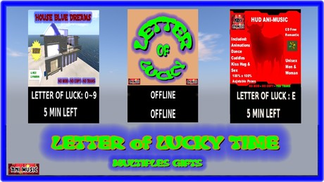 Second Life Marketplace - LETTER LUCKY TIMER v2 (spanis)(Copy)